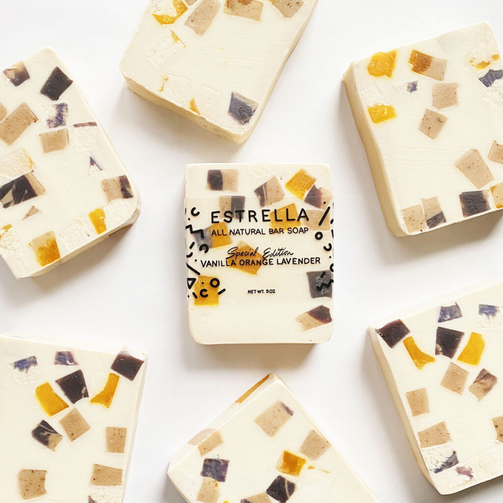 Vanilla Orange Lavender Soap – Special Edition – Estrella Soap